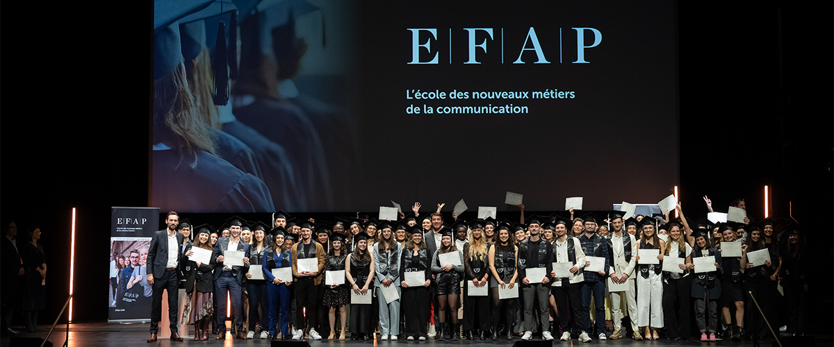 École de Communication EFAP | Cérémonie Remise de Diplômes